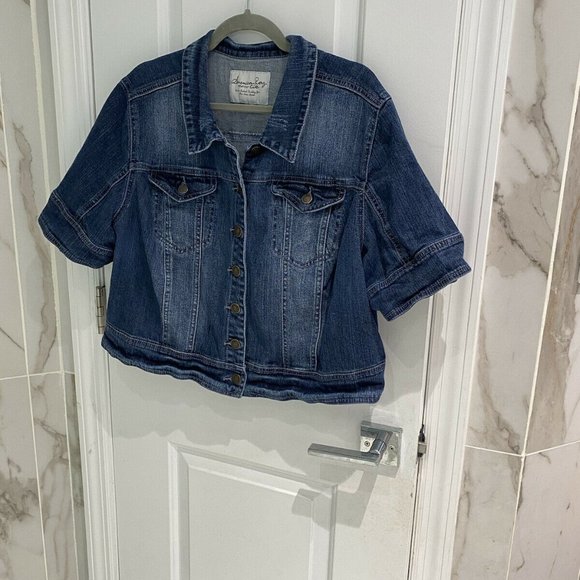 American Rag | Jackets & Coats | American Rag Cie Distressed Cropped ...